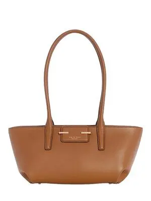 Rag & Bone Realm Leather Satchel - Golden Brown