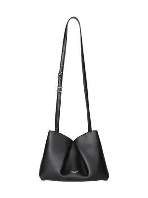 Rag & Bone Bloom Medium Leather Crossbody - Black