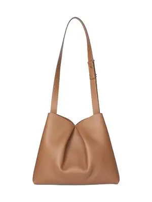 Rag & Bone Bloom Large Leather Shopper Bag - Cognac