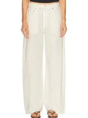 Citizens Of Humanity Brynn Drawstring Trouser - Vanilla