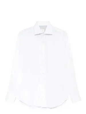 Eleventy Cutaway-collar Shirt - White