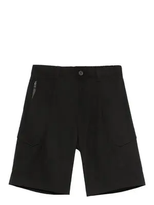 Herno Pleat-detailing Knee-length Shorts - Black