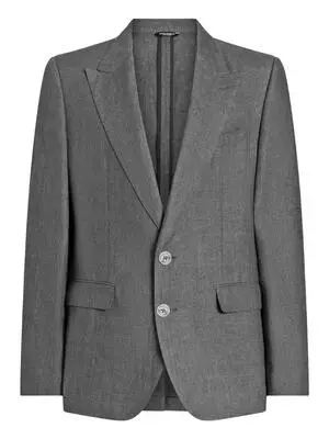 Dolce & Gabbana Single-breasted Blazer - Grey