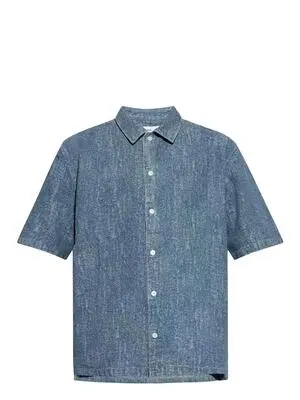 SAMSOE SAMSOE Washed Denim Shirt