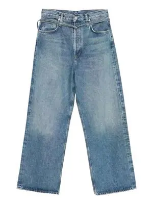 AGOLDE High-waisted Jeans - Blue