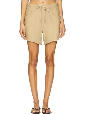 Citizens Of Humanity Brynn Drawstring Short - Tan