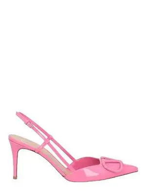 Valentino Garavani Pumps In Leather - Pink