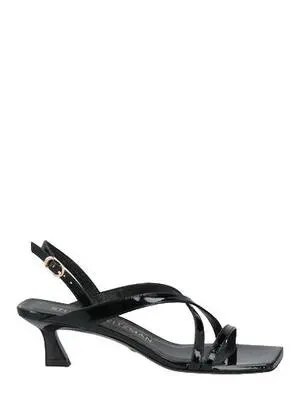STUART WEITZMAN Sandals Leather - Black