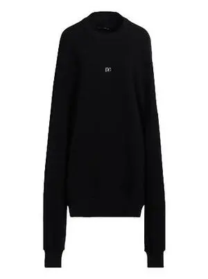Dolce & Gabbana Cotton-blend Fleece Sweatshirt - Black