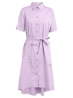 Peserico Midi Shirt Dress - Purple