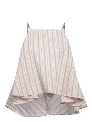 DONDUP Striped Woven Top - Pink