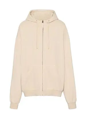 MAISON MARGIELA Washed Sweat Jacket - Ecru