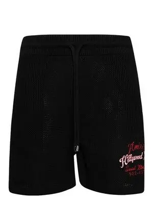 Amiri Hollywood Auto Mesh Short - Black