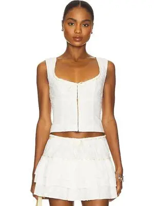 Majorelle Maura Top - White