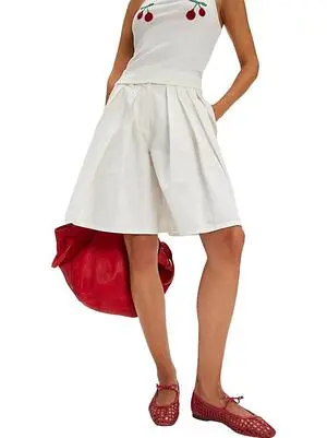 Sam Edelman Marcie Woven Mary Janes Summer Red