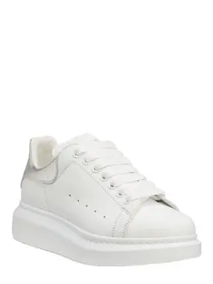 Alexander McQueen Oversized Sneaker White/ Silver