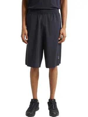 MAISON MARGIELA X Salomon Numeric Logo Running Shorts - Deep Black