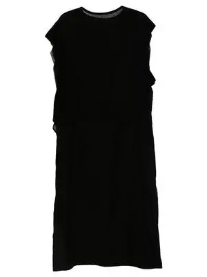Y’s Layered Tulle Dress - Black