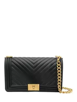MARC ELLIS Quilted Crossbody Bag - Black