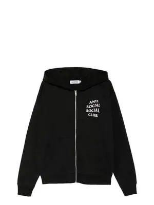 ANTI SOCIAL SOCIAL CLUB Mind Games Glitter Hoodie - Black