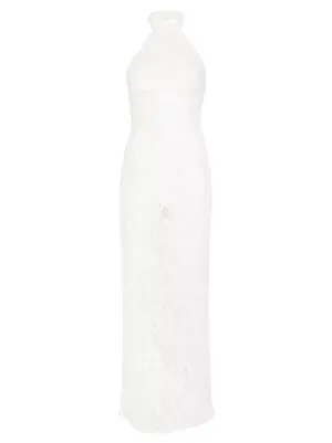MANURI Cherie Lace Maxi Dress - White