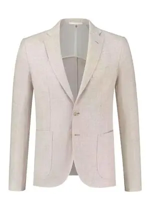 LUIGI BORRELLI Single-breasted Blazer - Neutrals