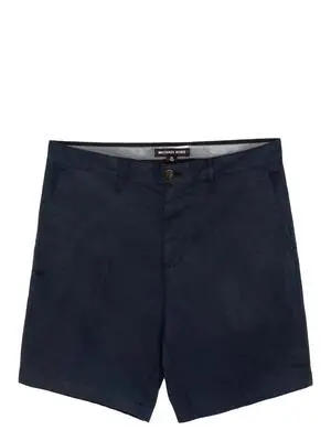 Michael Kors Logo-embroidered Shorts - Blue