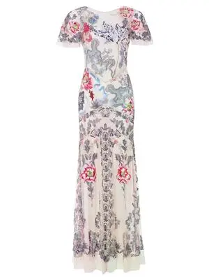 TEMPERLEY LONDON Bilbao Gown - Pink
