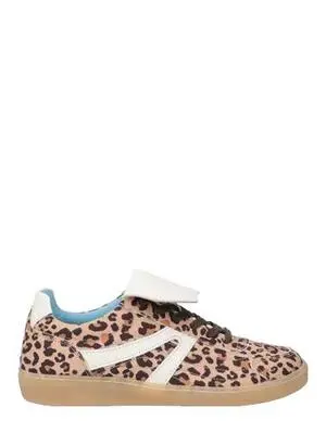 OVYE Leopard Print Low-top Sneakers - Black