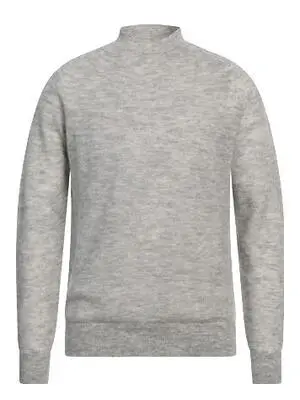 FILIPPO DE LAURENTIIS Turtleneck Knit Top Grey