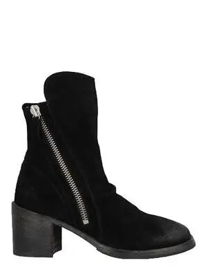 Moma Ankle Boots In Leather - Black