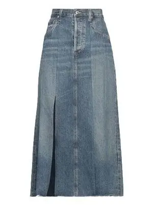 Citizens Of Humanity Flared Denim Skirt - Blue