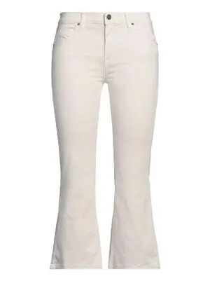 VICOLO Bootcut Gabardine Pants - White