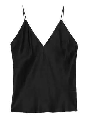 ANINE BING Sleeveless Silk Top