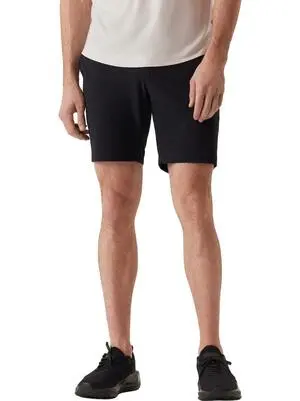 DEKE Momentum Mobile Pulse Pique Warp Knit Bermuda Shorts - Black