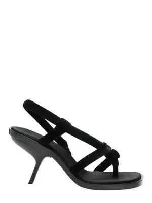 SALVATORE FERRAGAMO 85mm Velvet Sandals