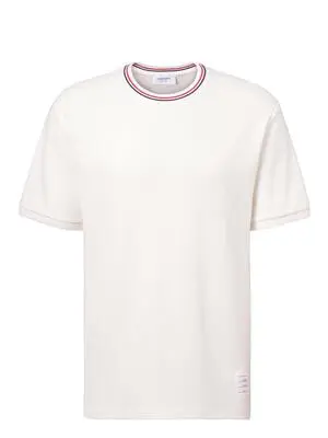Thom Browne Cotton Jersey T-shirt - White