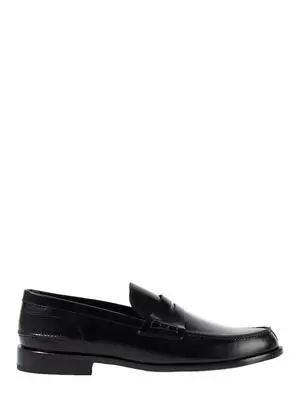 Brioni Leather Loafers - Black