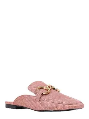 SHU SHOP Andromeda Bit Loafer Mule - Blush Woven
