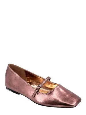 SHU SHOP Adele Mary Jane Flat - Rose