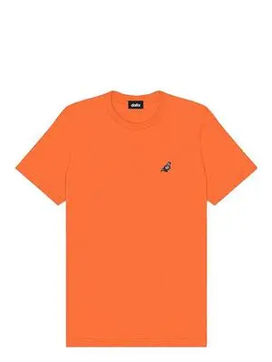 DALIX Mens Pigeon Jersey Tee Orange