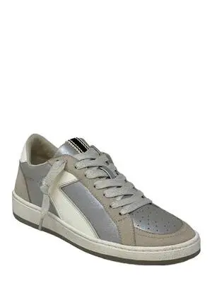 SHU SHOP Salma Low Top Sneaker Silver