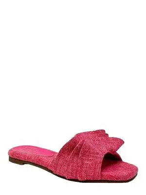SHU SHOP Daisy Slide Sandal - Hot Pink