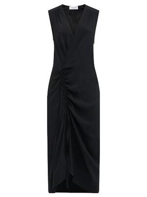 CALLAS MILANO Agnes Wrap Dress - Black