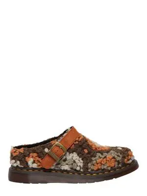 Dr. Martens Isham Crochet Wool Clogs - Tan