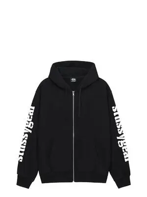StÜssy Gear Zip Hoodie - Black