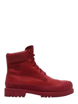 Timberland Bee Line X 6-Inch Rubber-Toe Waterproof Boot Red