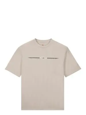 JORDAN X Travis Scott Logo Tee - Cream