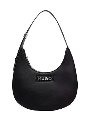 Hugo Hobo Tote Bag - Black