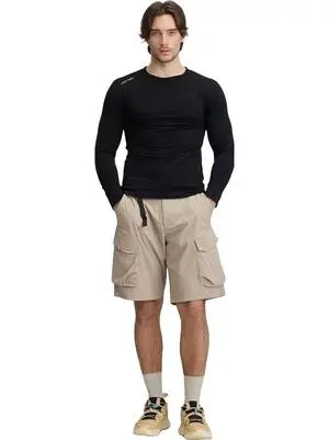 COZY ZERO 100% Merino Classic Long Sleeve Crewneck - Black